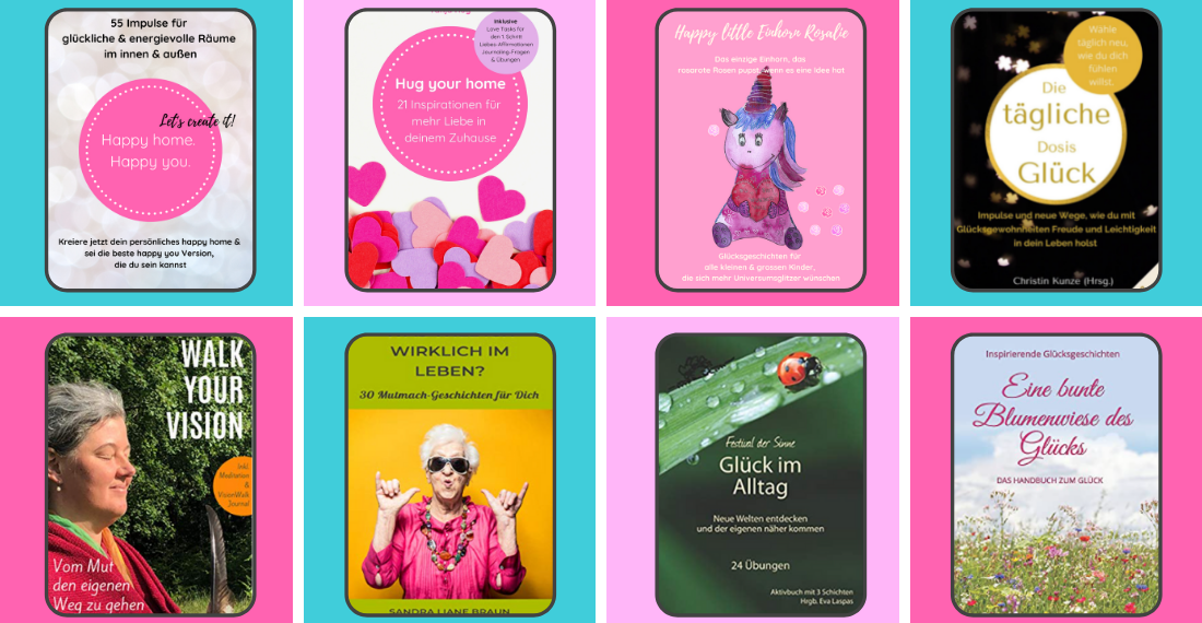 Mrs Happy Bücher rund ums Glück - für dich und deine Räume - Mrs Happy ...